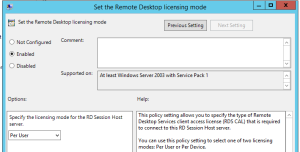 Server FIX: Remote Desktop Licensing Mode is not Configured